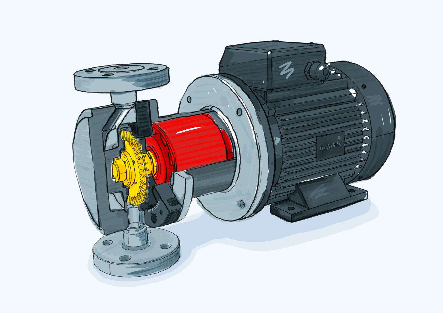 Förderpumpe Flujo F01